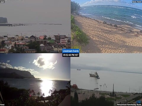 Live Tsunami Webcams - Live World Webcams